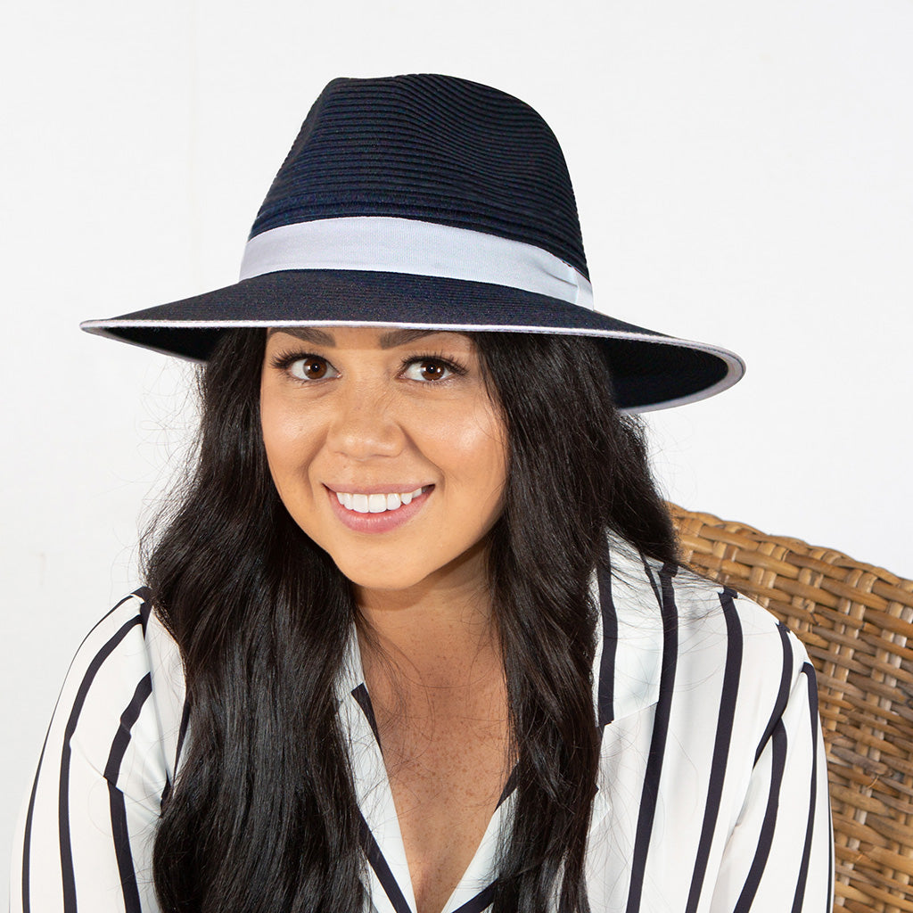 Mia Flexibraid® Fedora – Rigon Headwear